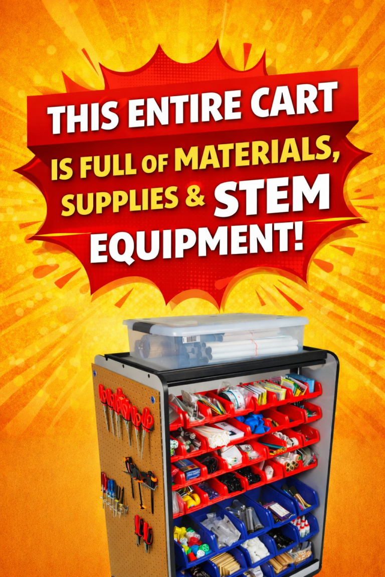 Pitsco Maker Space® Cart Plus – STEM Education
